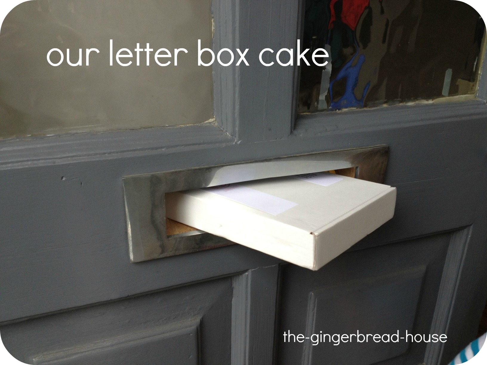 Letter box cakes