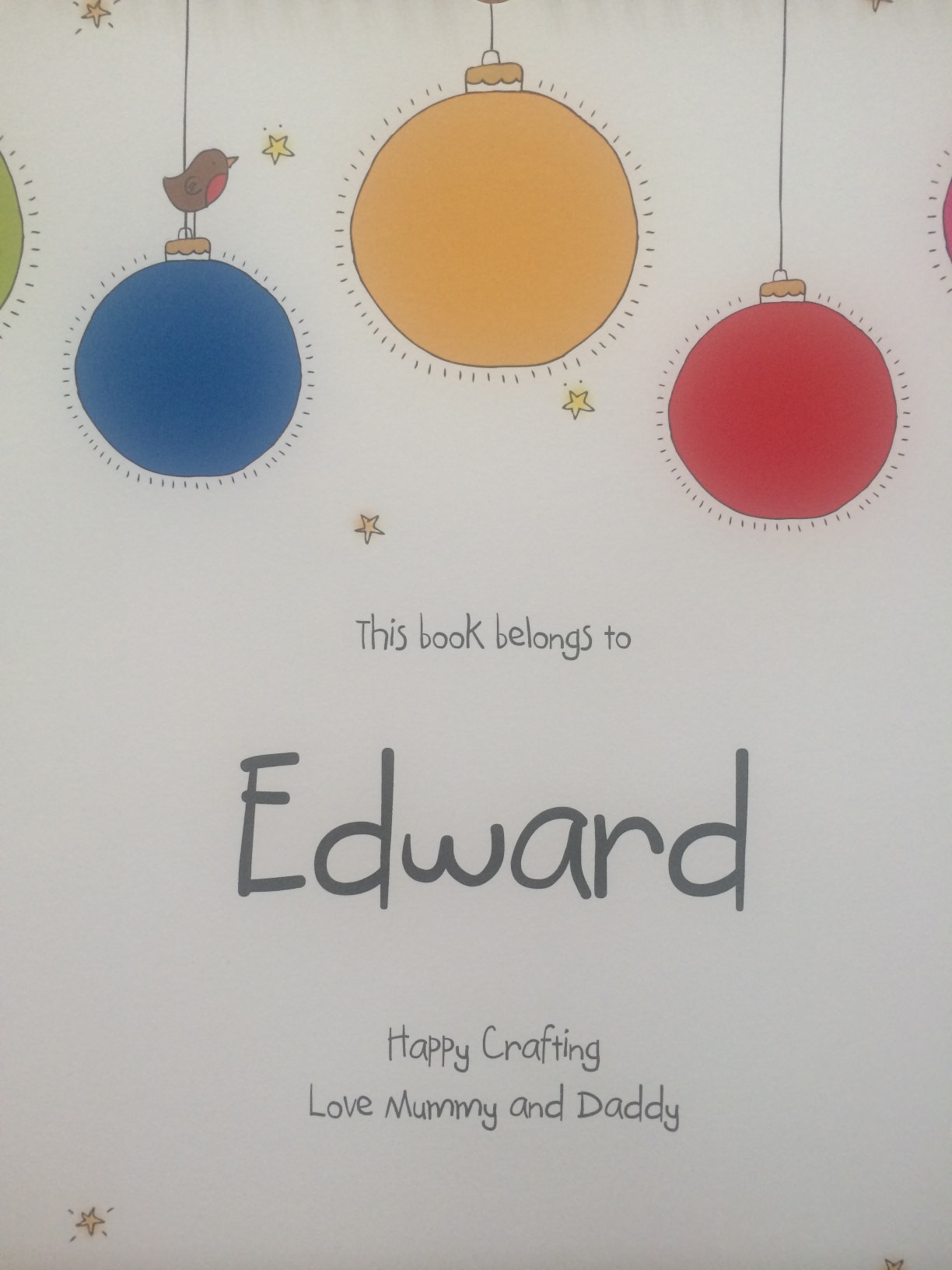 Personalised Advent Activity book from Born Gifted - the-gingerbread ...