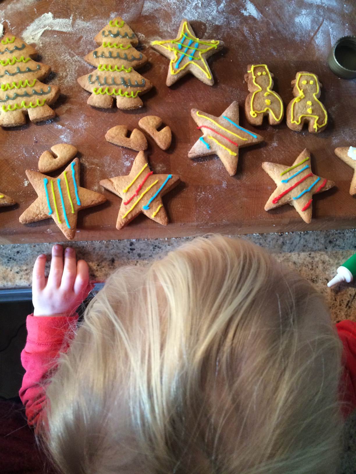 Sparkly Christmas biscuits - the-gingerbread-house.co.uk