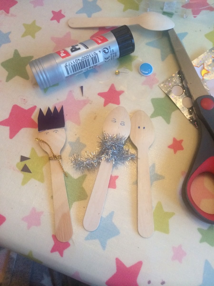 Three Kings, a craft for Epiphany - the-gingerbread-house.co.uk