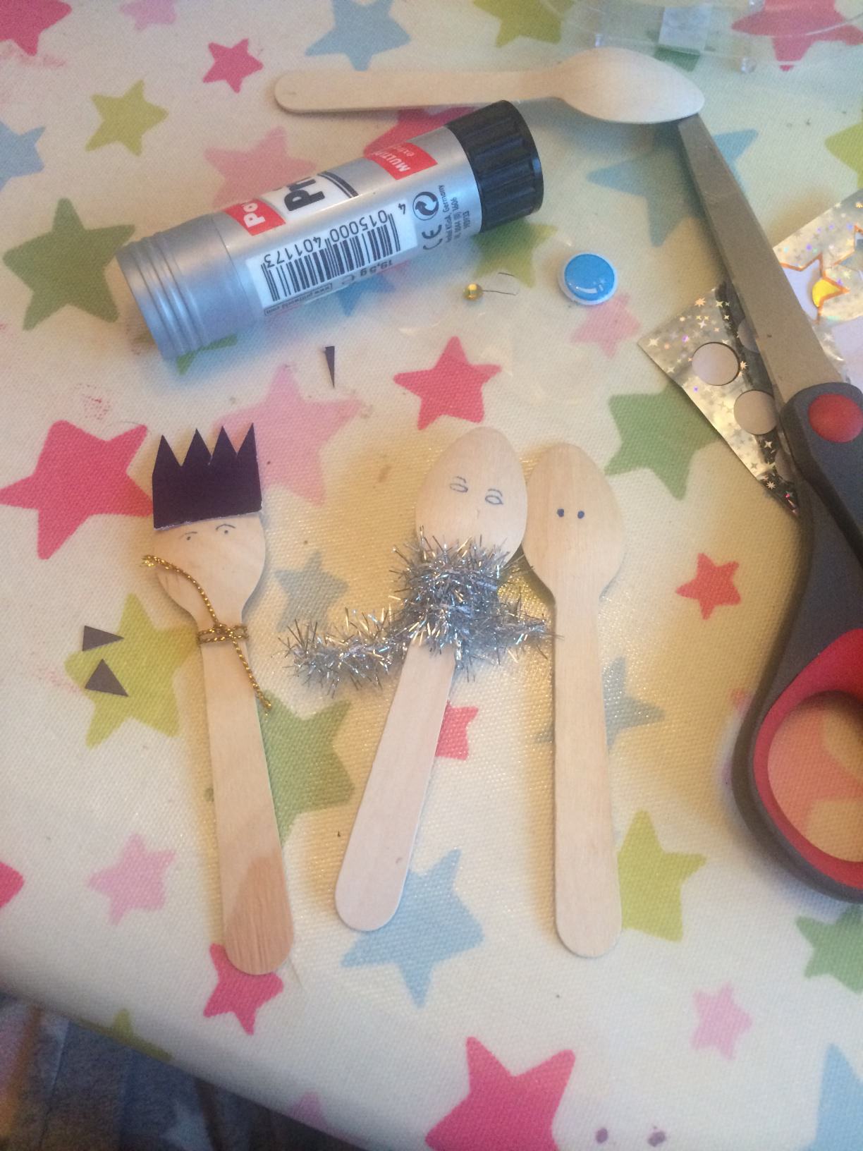 Three Kings, a craft for Epiphany - the-gingerbread-house.co.uk