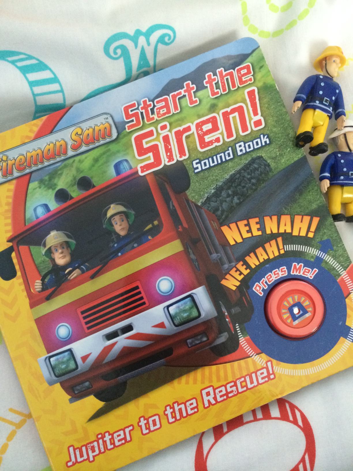 {book review} Start the Siren! Sound book - the-gingerbread-house.co.uk