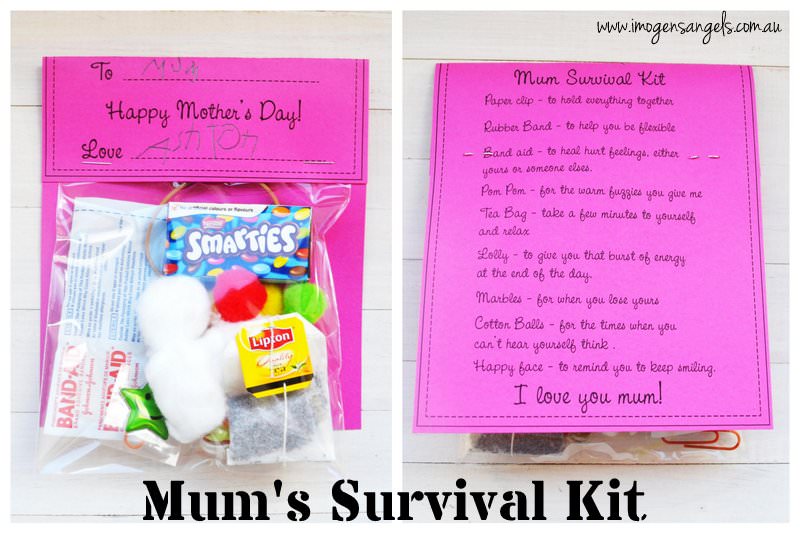 Mum’s Survival Kit {Printable} - the-gingerbread-house.co.uk