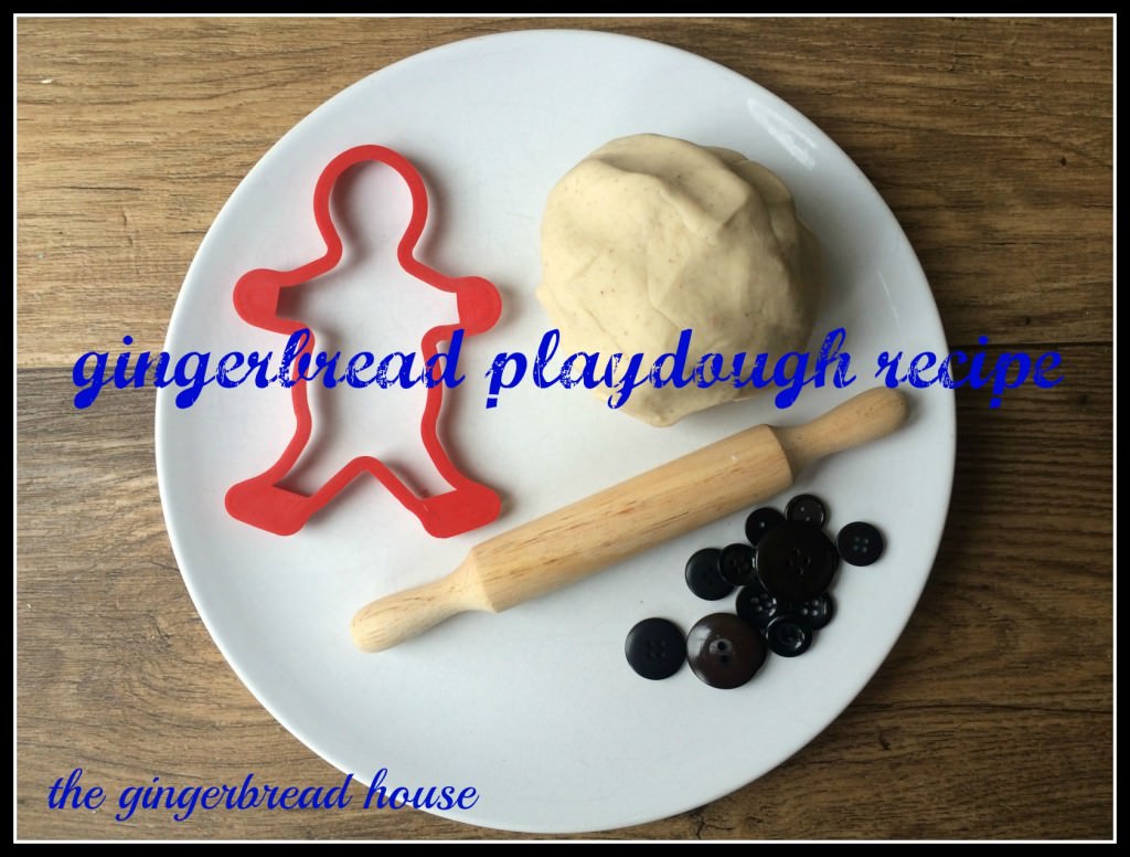 Gingerbread playdough recipe - the-gingerbread-house.co.uk
