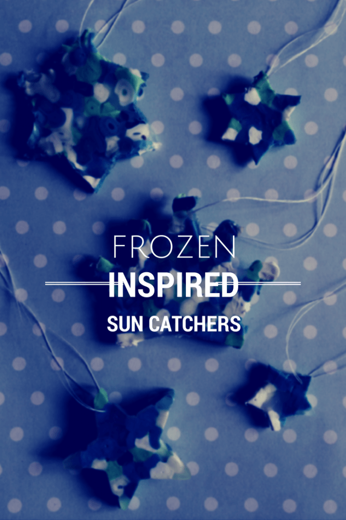 Frozen inspired sun catchers - the-gingerbread-house.co.uk