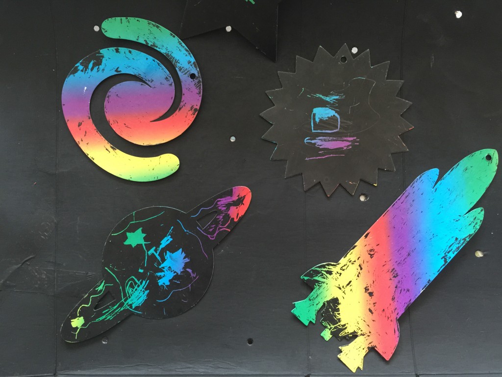 Solar system scratch art - the-gingerbread-house.co.uk