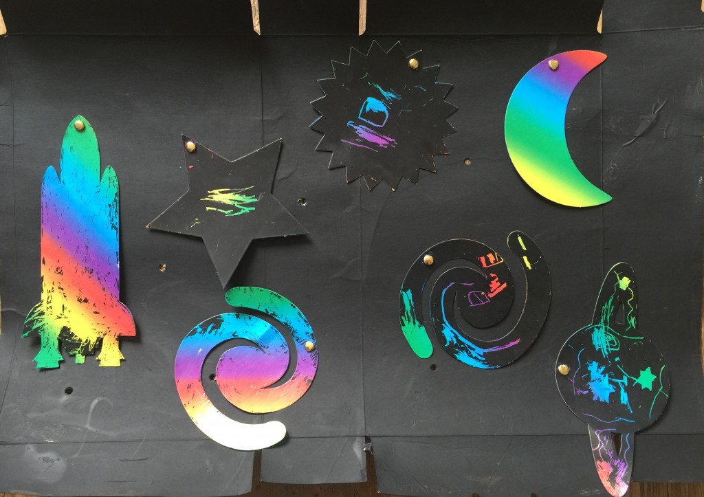 Solar system scratch art - the-gingerbread-house.co.uk