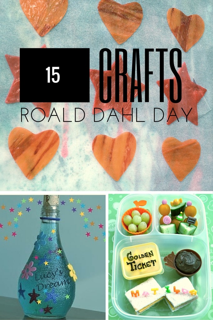 15 crafts for celebrating Roald Dahl Day - the-gingerbread-house.co.uk