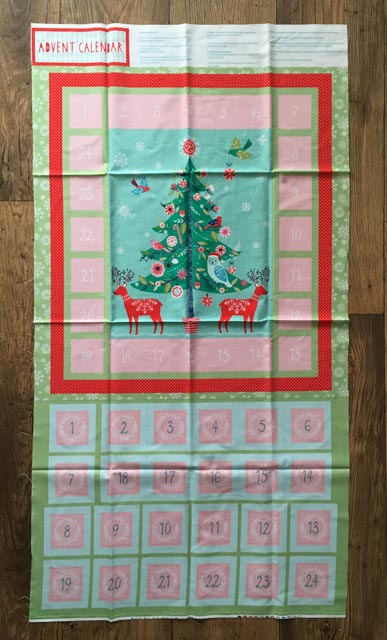 Win an Advent Calendar fabric panel from elephant in my handbag - the ...