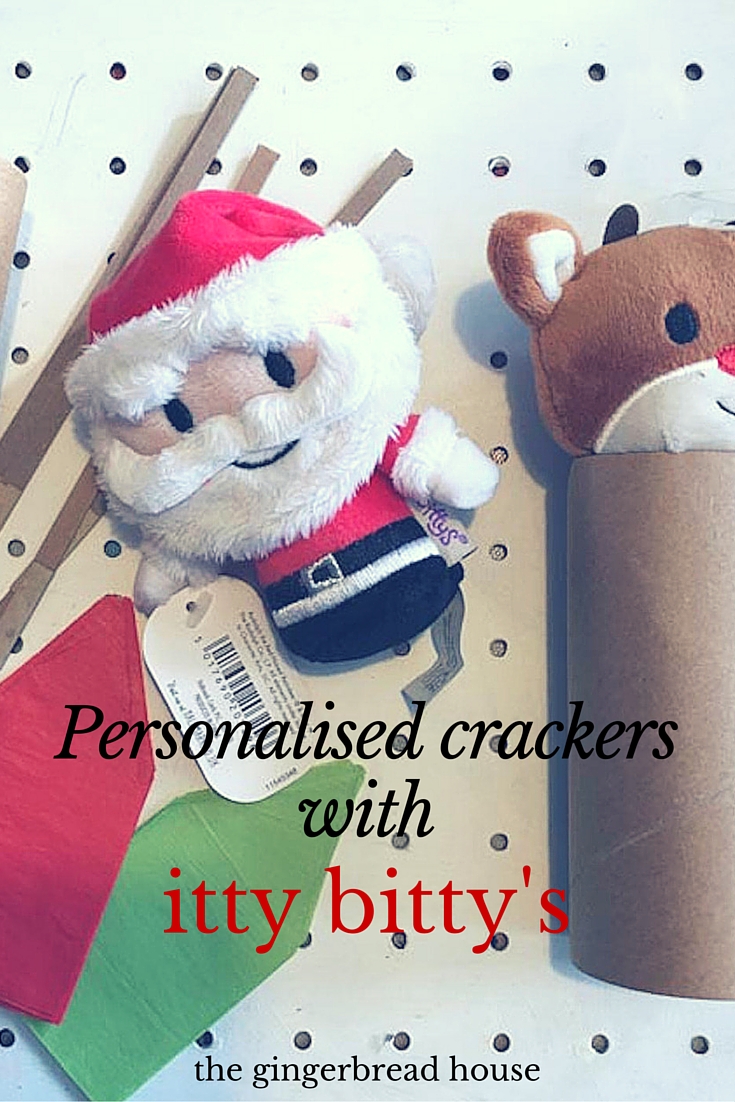 Personalised crackers with Hallmarks itty bitty's - the-gingerbread ...