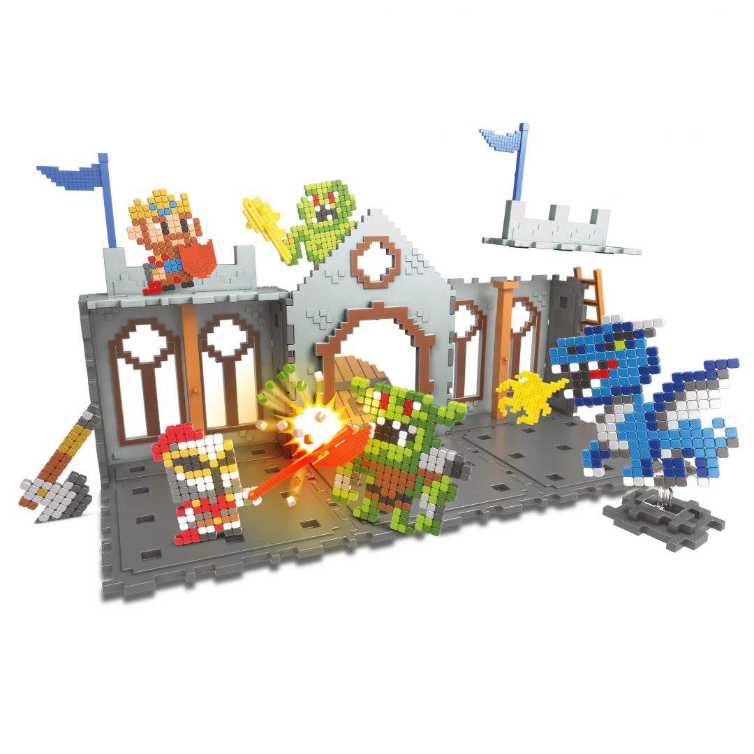 Qixels Kingdom Castle Attack Playset - the-gingerbread-house.co.uk