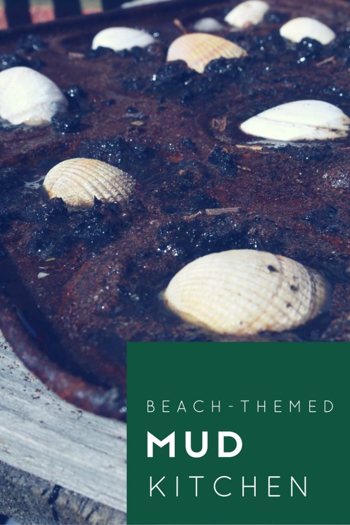 Invitation to play - a beach themed mud kitchen - the-gingerbread-house ...