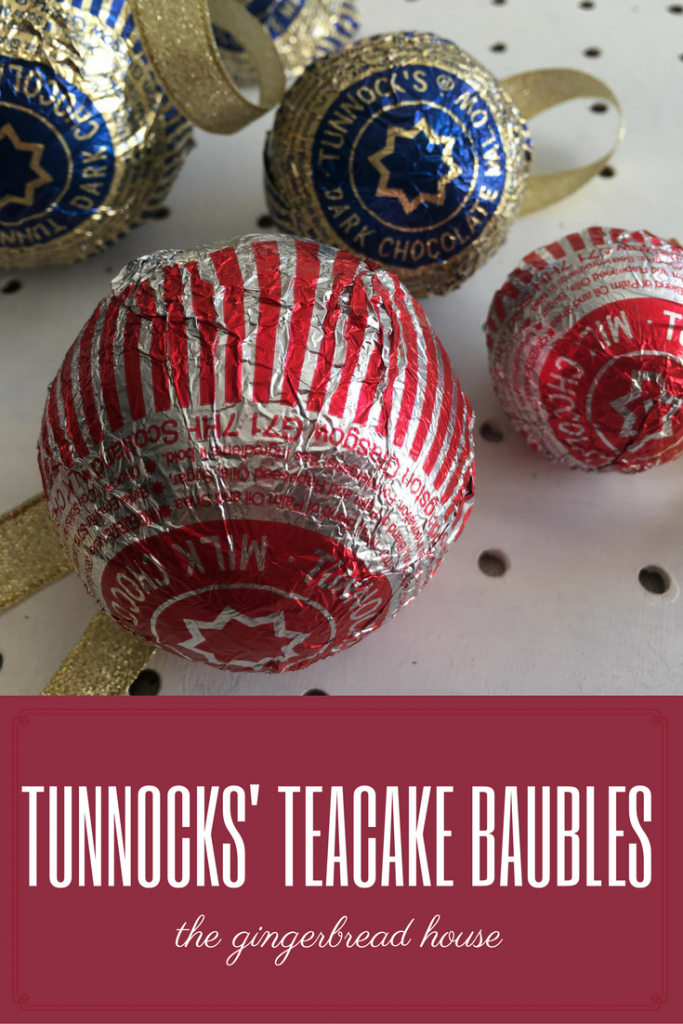 Festive Tunnocks Teacakes baubles - the-gingerbread-house.co.uk