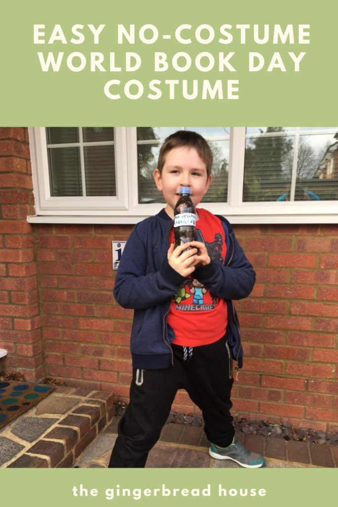Easy no-costume World Book Day costume - the-gingerbread-house.co.uk