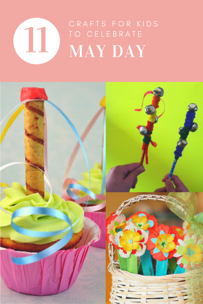 11 crafts for kids to celebrate May Day - the-gingerbread-house.co.uk