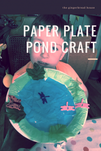 Easy paper plate pond craft for kids - the-gingerbread-house.co.uk