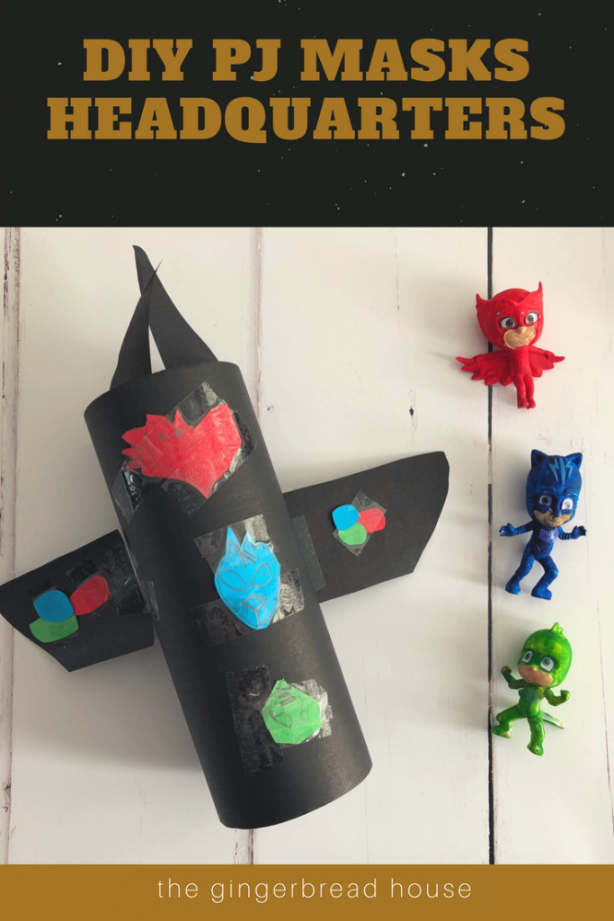 Make your own PJ Masks Headquarters - the-gingerbread-house.co.uk