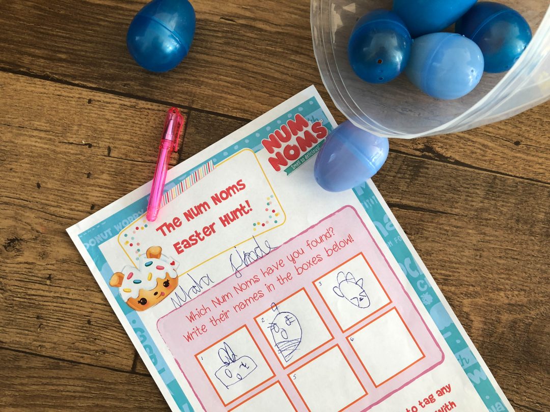 DIY Num Noms Easter Egg Hunt - the-gingerbread-house.co.uk