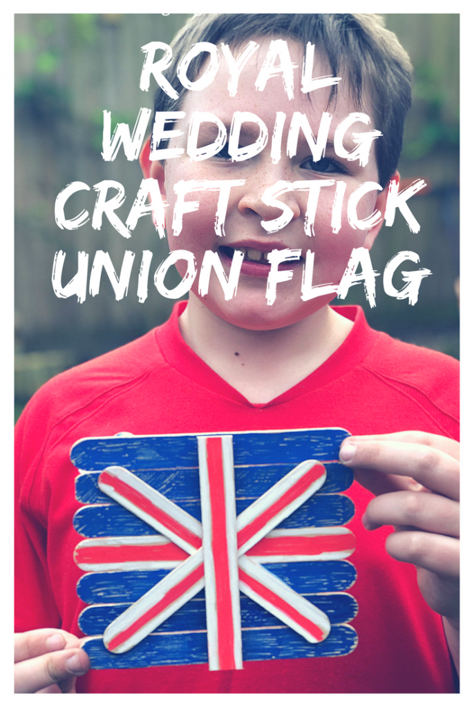 Royal Wedding craft stick union flag craft - the-gingerbread-house.co.uk