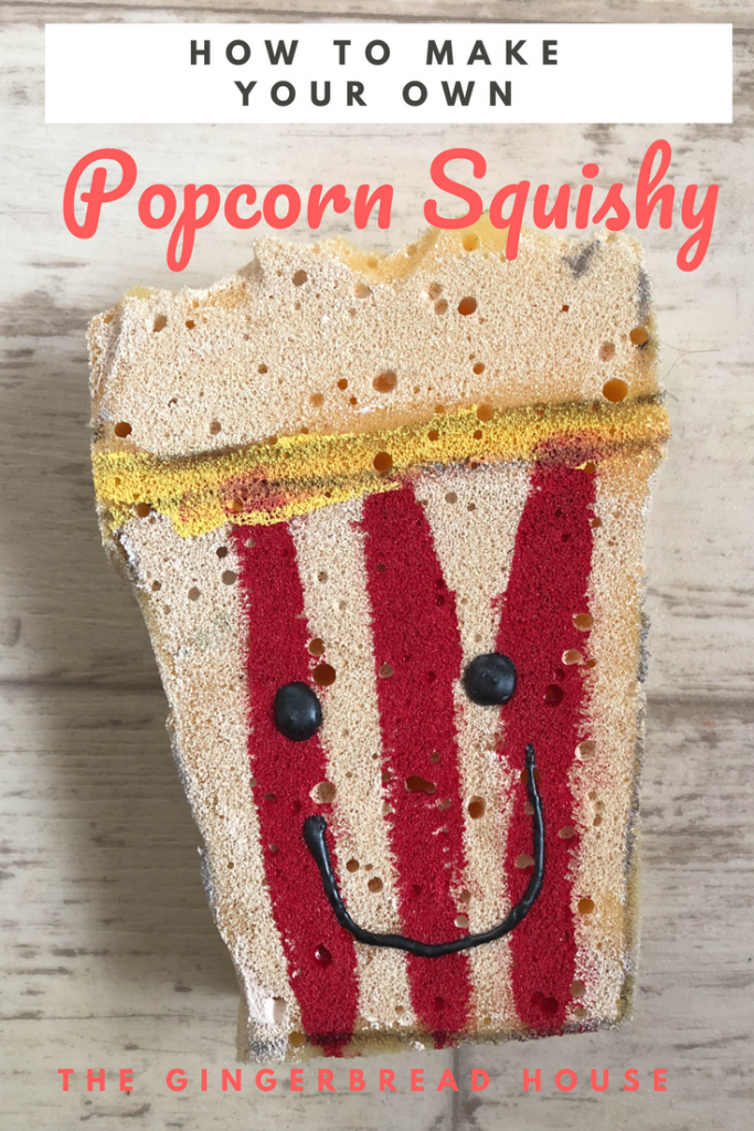 How to make your own Squishy Popcorn - the-gingerbread-house.co.uk