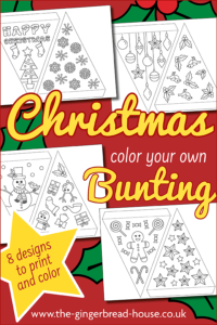 {Free} Colour Your Own Christmas Bunting activity for kids - the ...