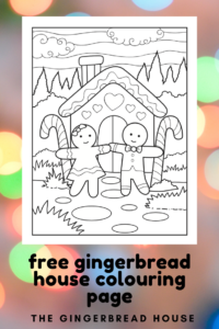 Free Christmas gingerbread house colouring page - the-gingerbread-house ...