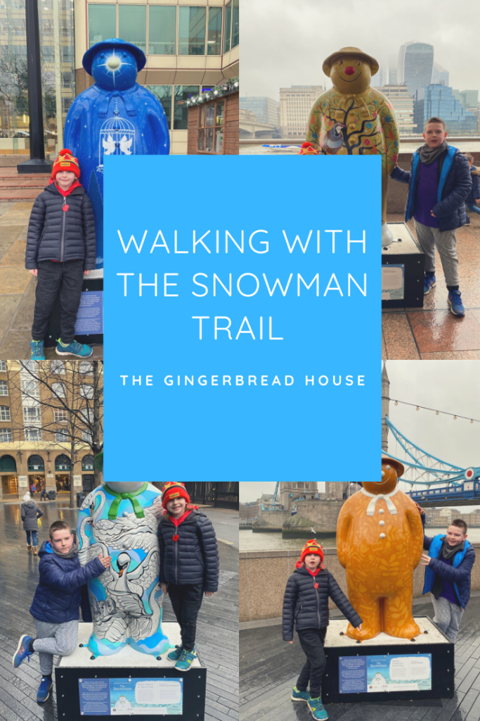 Walking with The Snowman trail, London Bridge City 2019 - the ...