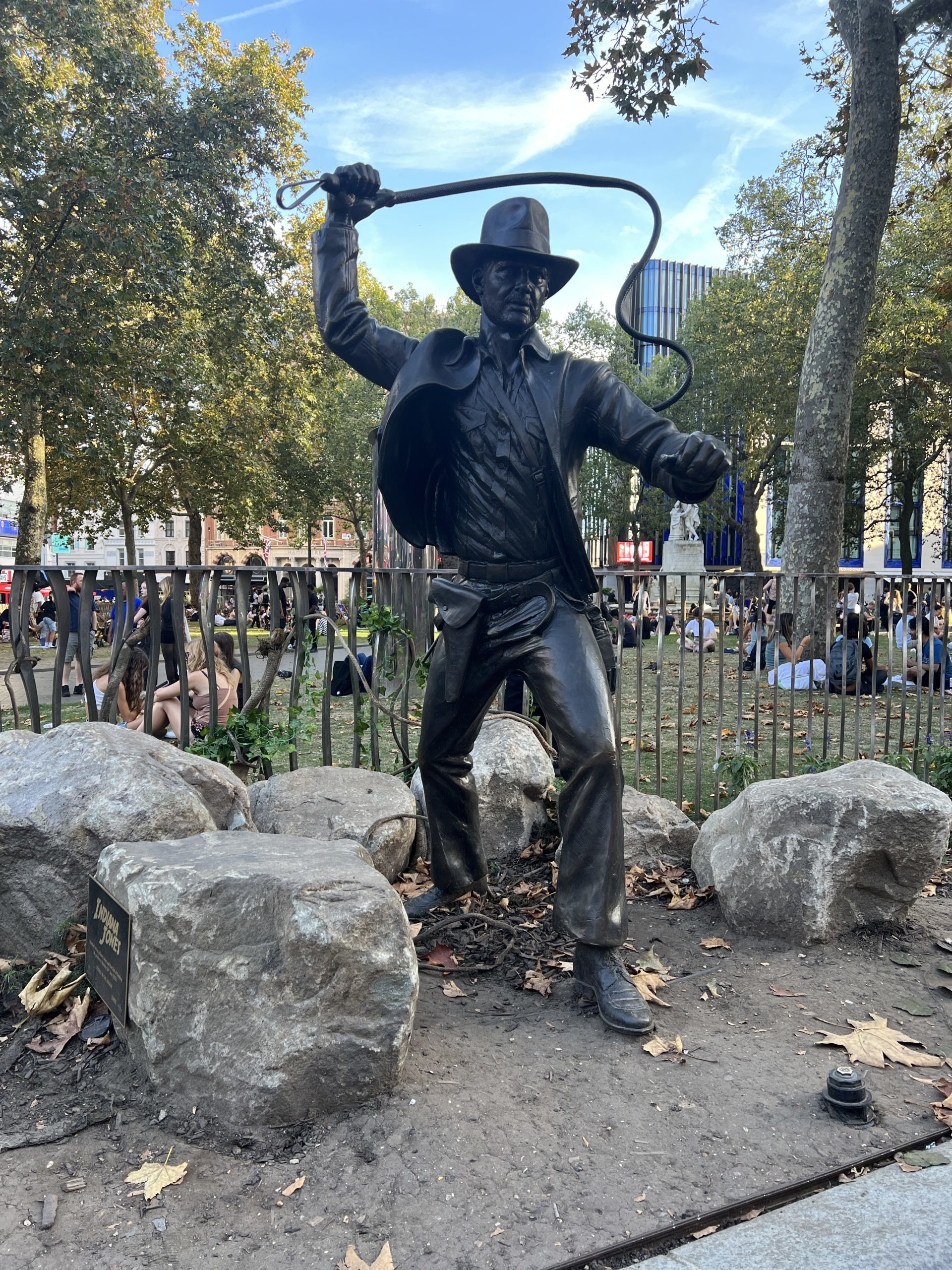 Exploring the film character statue trail in London's Leicester Square ...