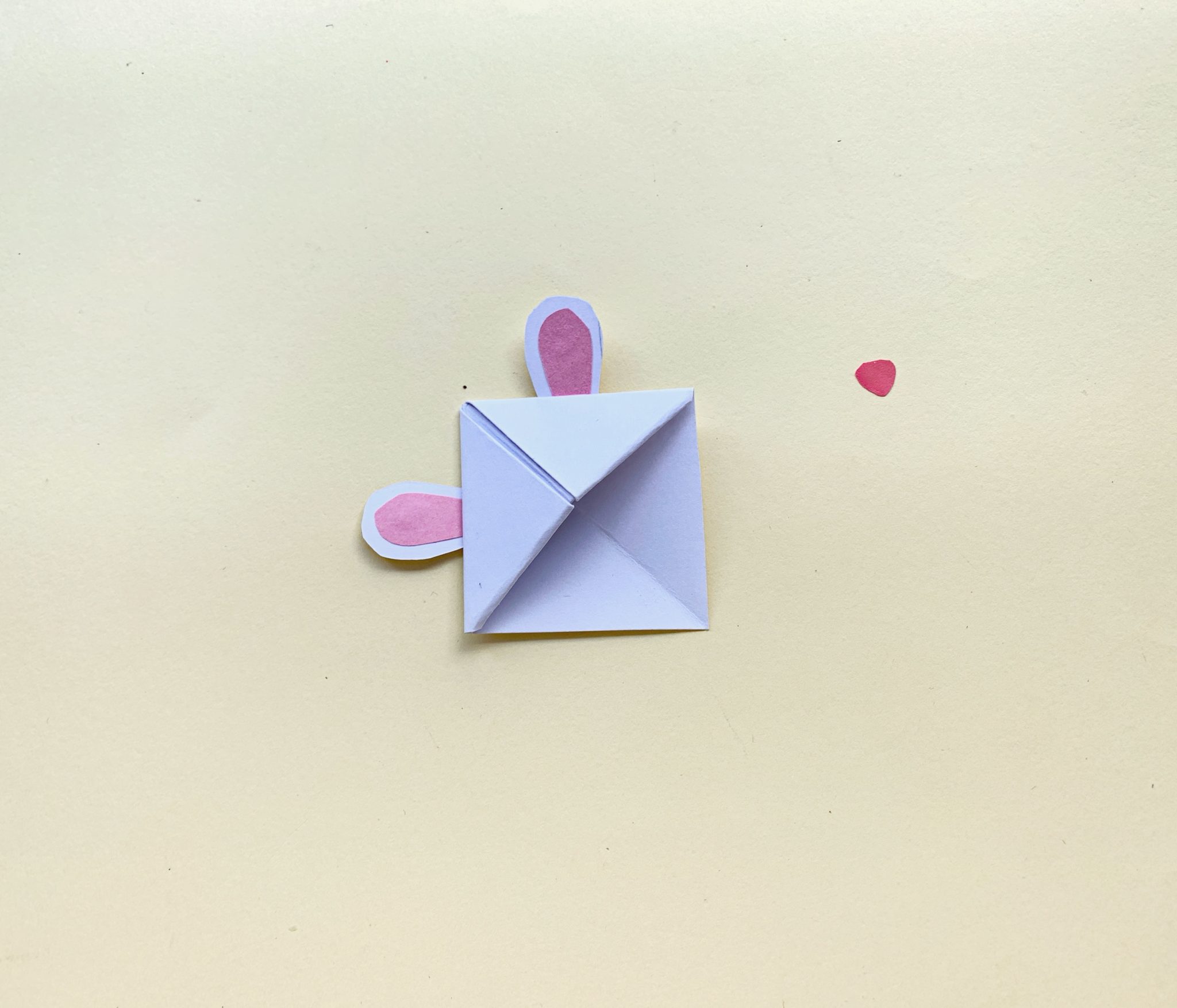 Spring bunny origami corner bookmark {free printable} - the-gingerbread ...