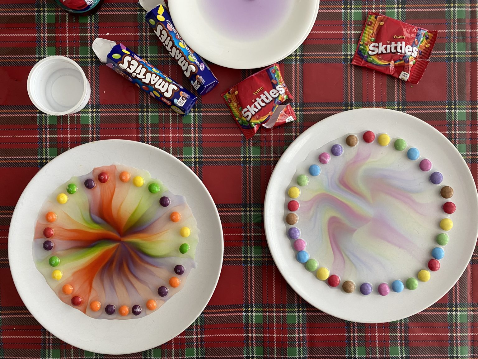 Skittles vs Smarties experiment - the-gingerbread-house.co.uk