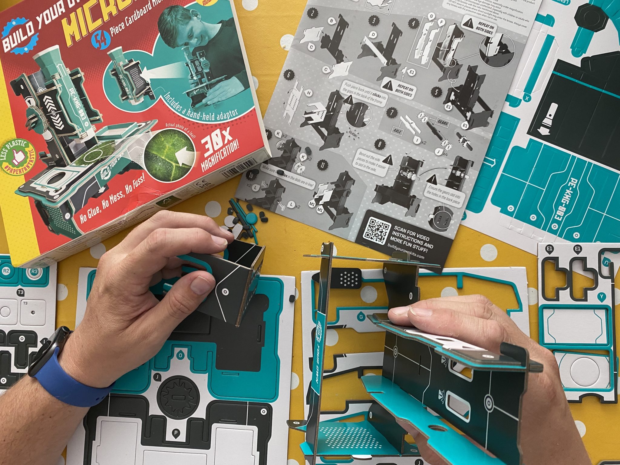 Build Your Own Microscope Kit - the-gingerbread-house.co.uk