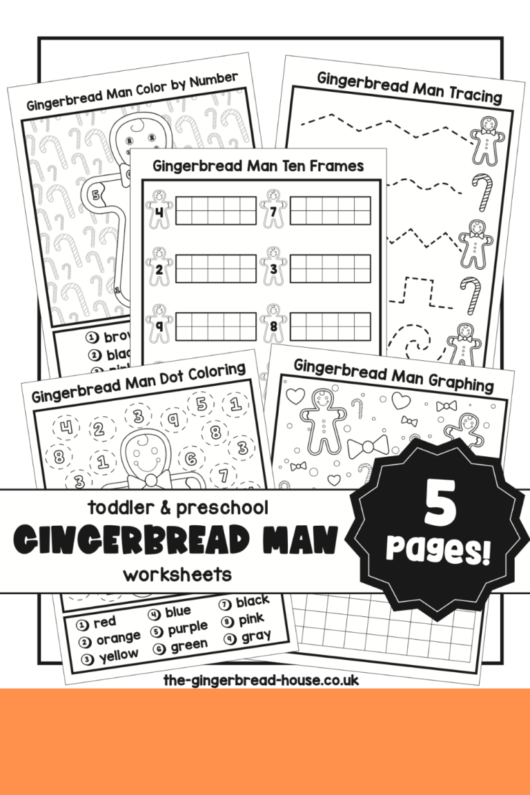 The Gingerbread Man activity pack for toddlers - the-gingerbread-house ...