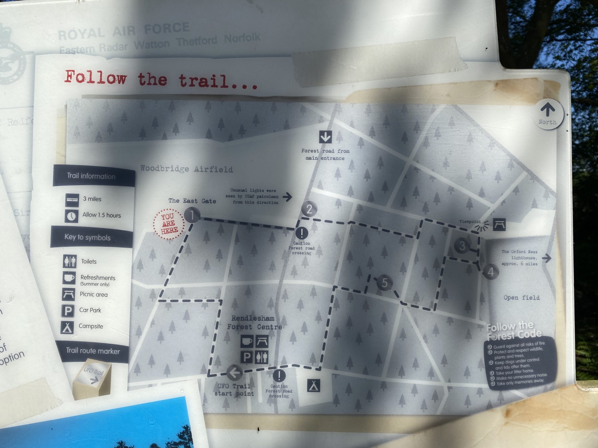 Rendlesham Forest and the UFO trail - the-gingerbread-house.co.uk