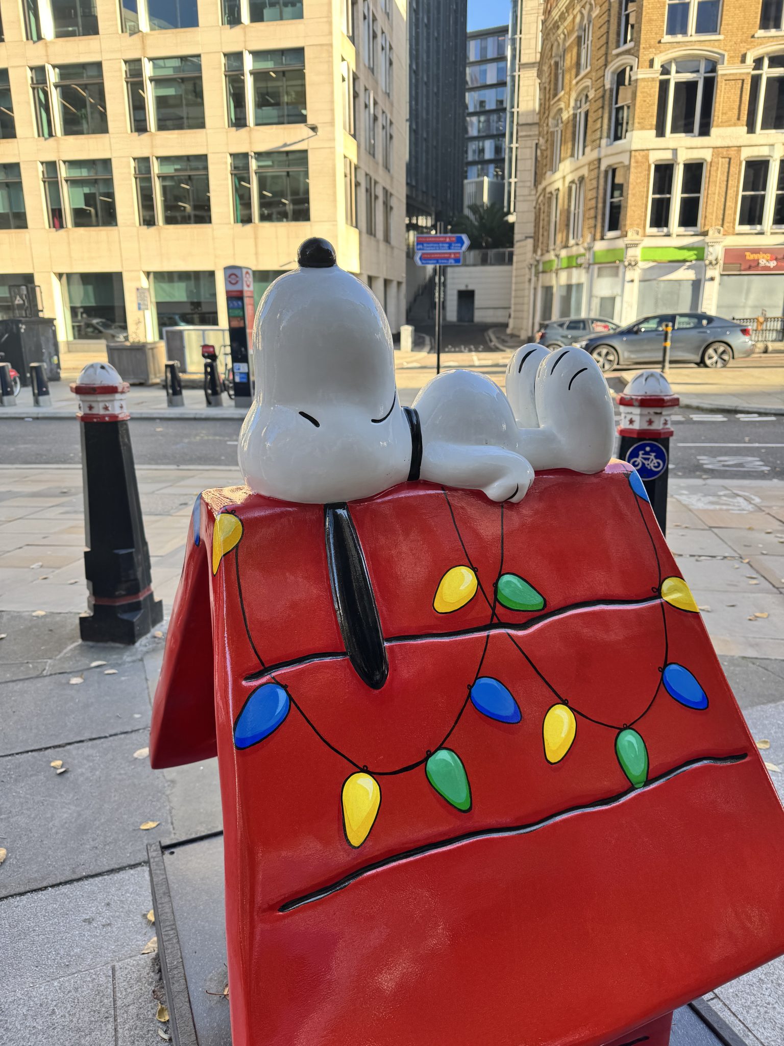 Snoopy in the City sculpture trail - the-gingerbread-house.co.uk